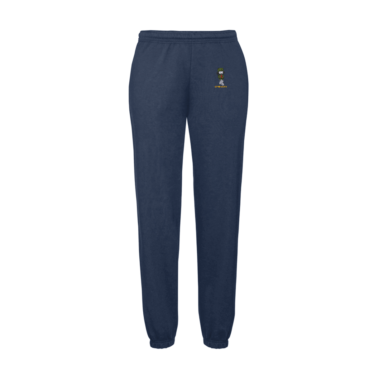 DREADY Walking Man Embroidered ‘Jog on’ Joggers – Dready Original